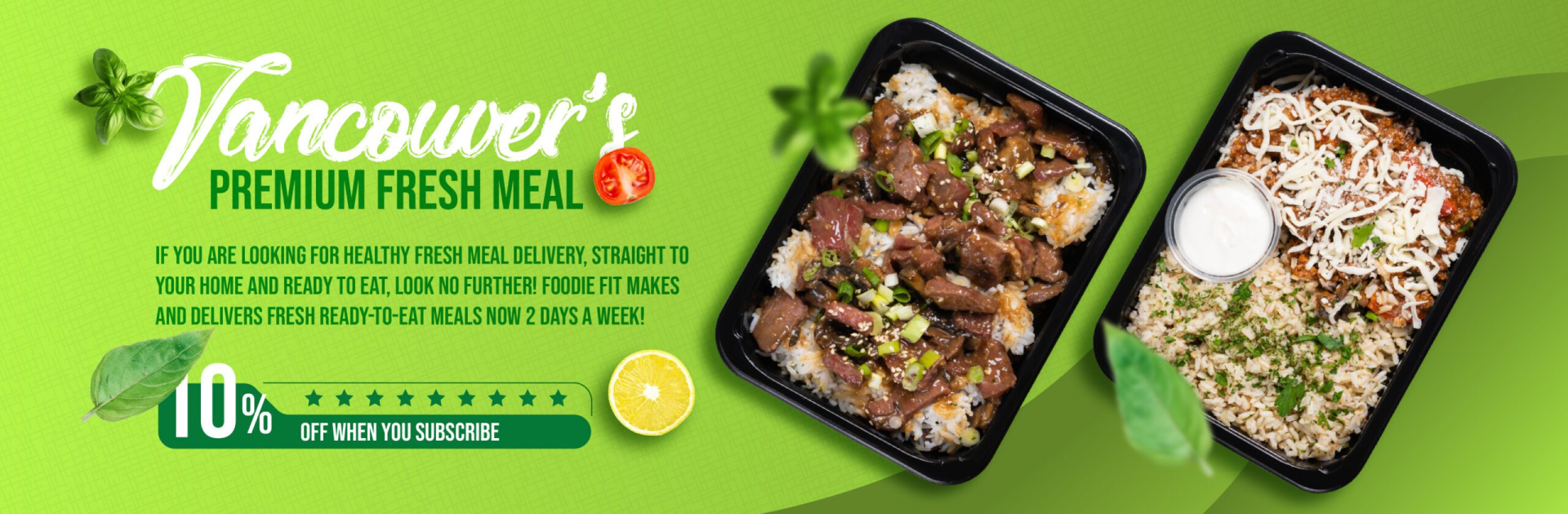 Vancouver's Premium Fresh Meal Prep Service | Foodiefit
